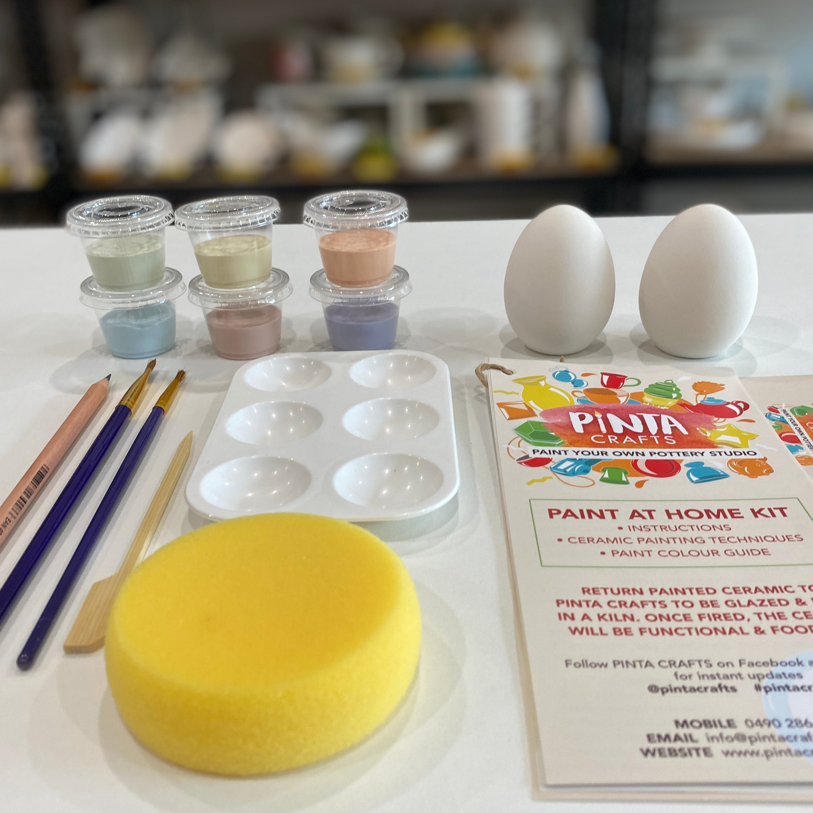 Easter Egg Paint at Home Kit | Pinta Crafts
